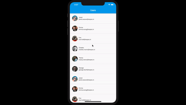 Flutter Working With Api Call And Load Data More Data On Scroll By Bharatidudhrejiya Medium