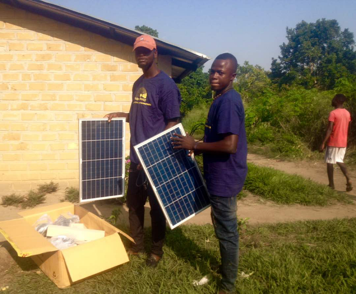 First paying customers enjoy clean electricity in the Democratic ...