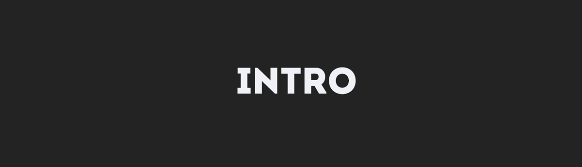 Intro — Designing a Typeface Sampler Webpage | by Julian Tomlin | Medium