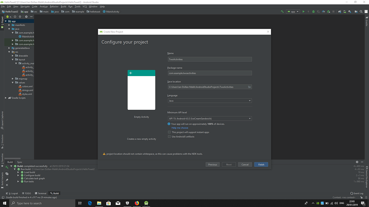 Activities (Android Developer Fundamentals) | by Ian Dzillan Malik | Medium
