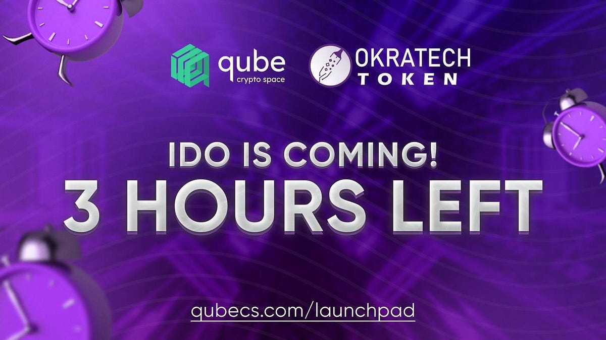 Ortcoin IDO on Qube Launchpad 🚀 3 HOURS LEFT ⌛️ - Qube Crypto Space - Medium