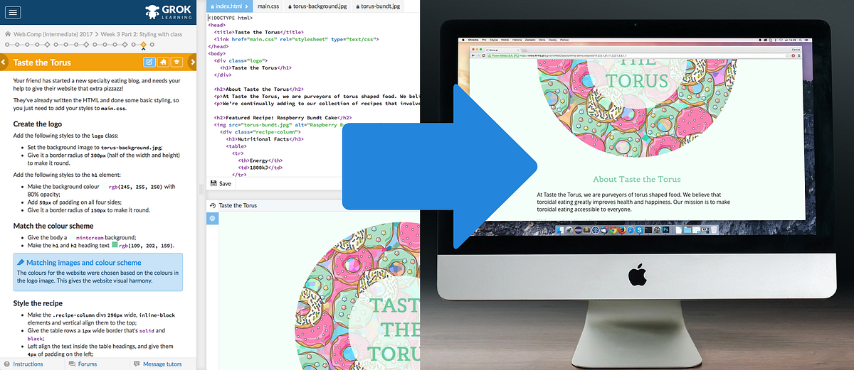 Bringing students’ websites to the web | by Ben Taylor | Grok Learning ...