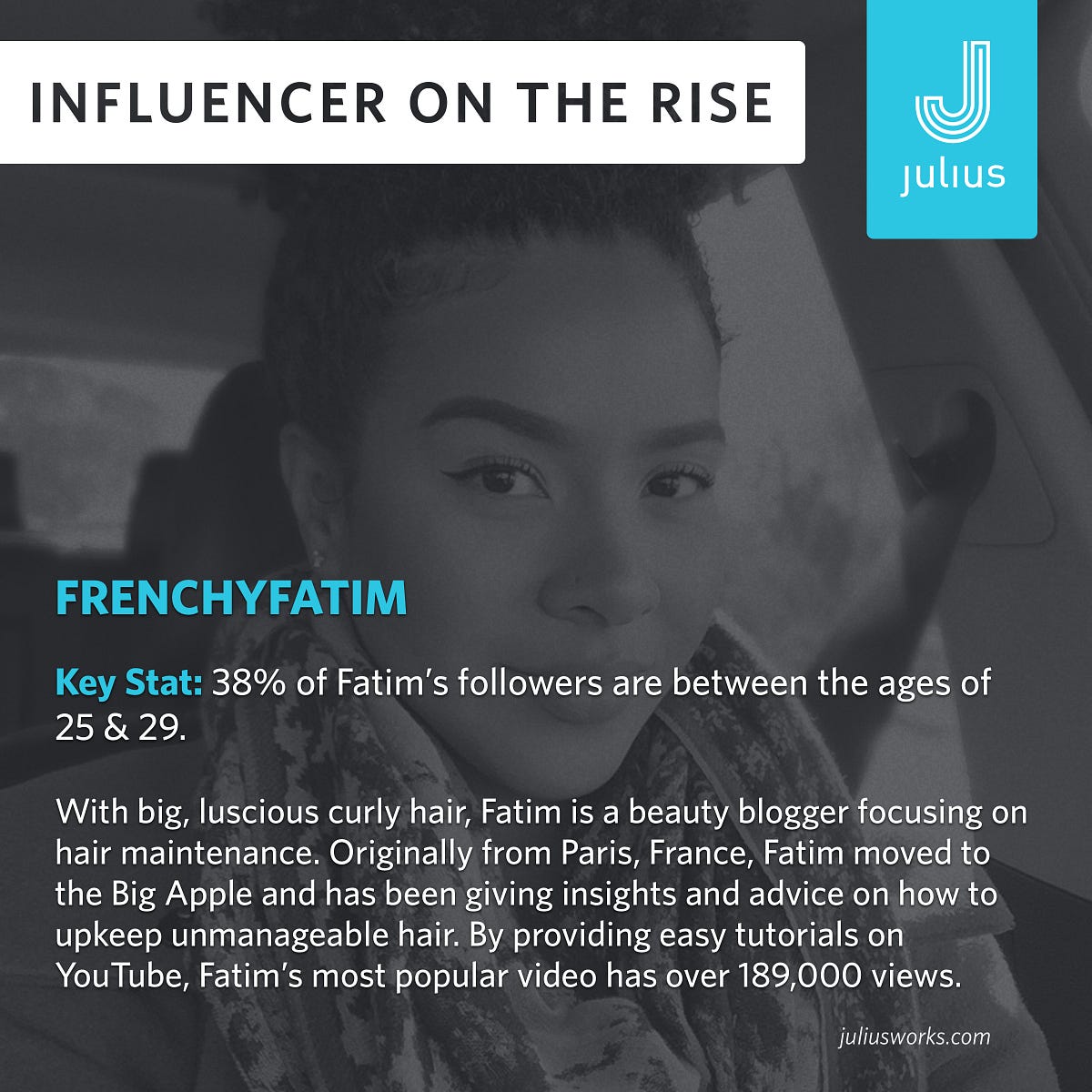 Julius Influencer on the Rise: FrenchyFatim | by Julius | Julius Blog ...