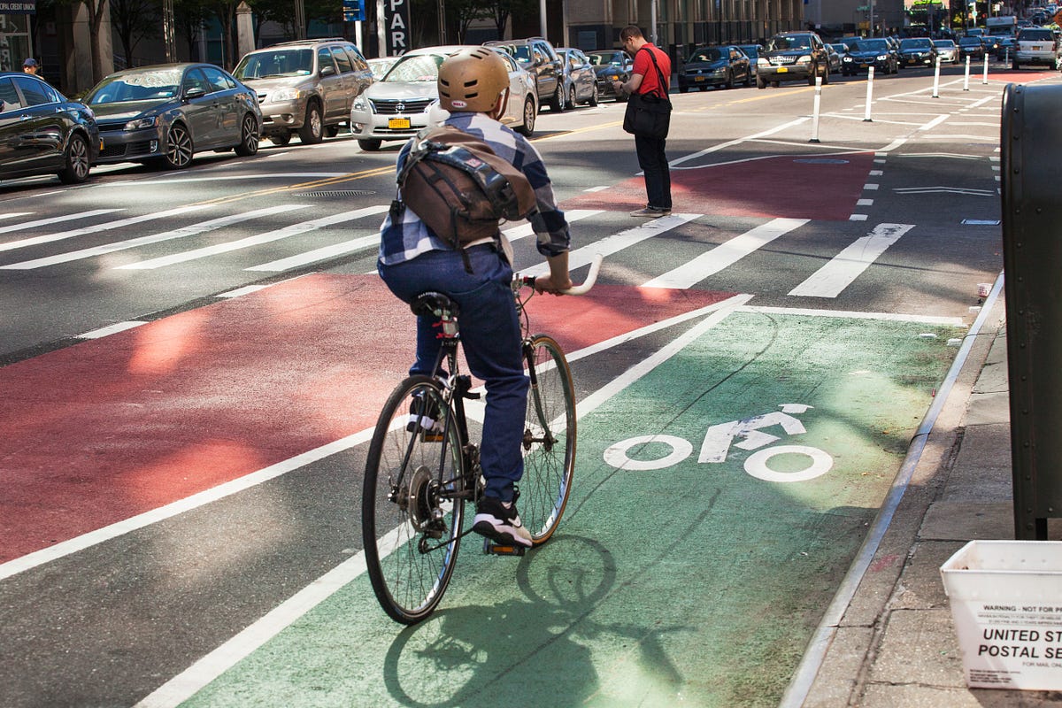 Bike Lanes with Class. Mayor Bill de Blasio is focusing his… | by ...