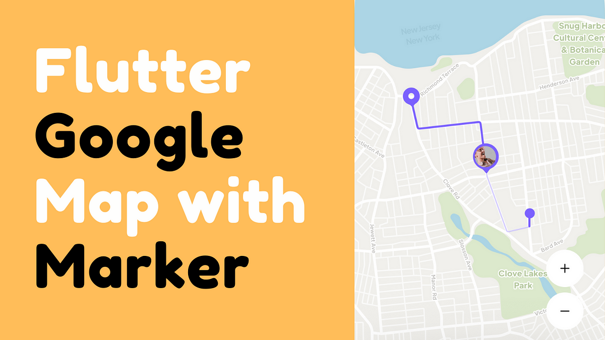 Flutter — Google Map with Custom Marker📍 | by The Flutter Way | Flutter Community | Oct, 2022 ...