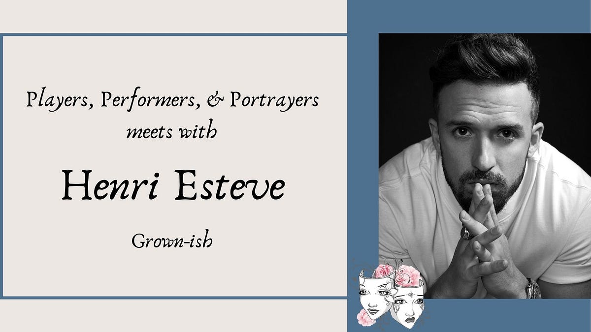 A Conversation with Henri Esteve. The actor and activist talks about ...