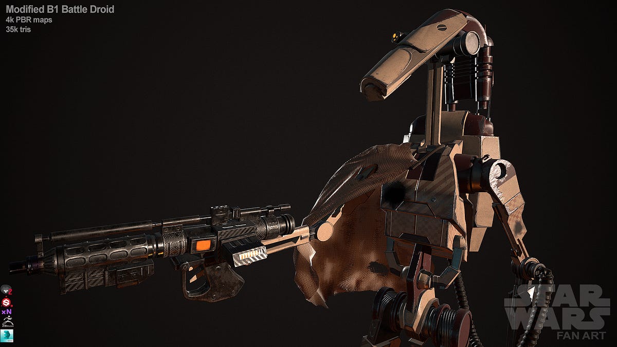 Good Morning: My Thoughts on B1 Battle Droid Units | by Simp. Mind. Fed ...