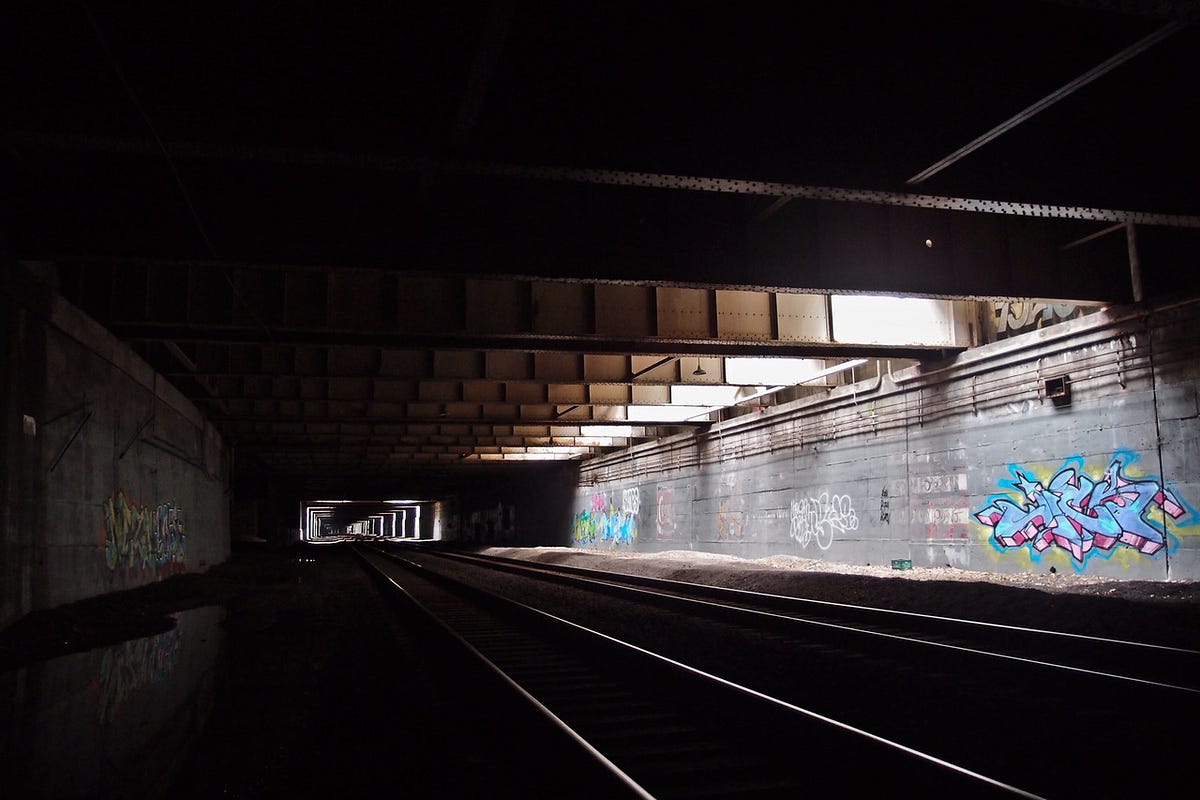 A Tale of the Freedom Tunnel. He paces across the waking city and… | by ...