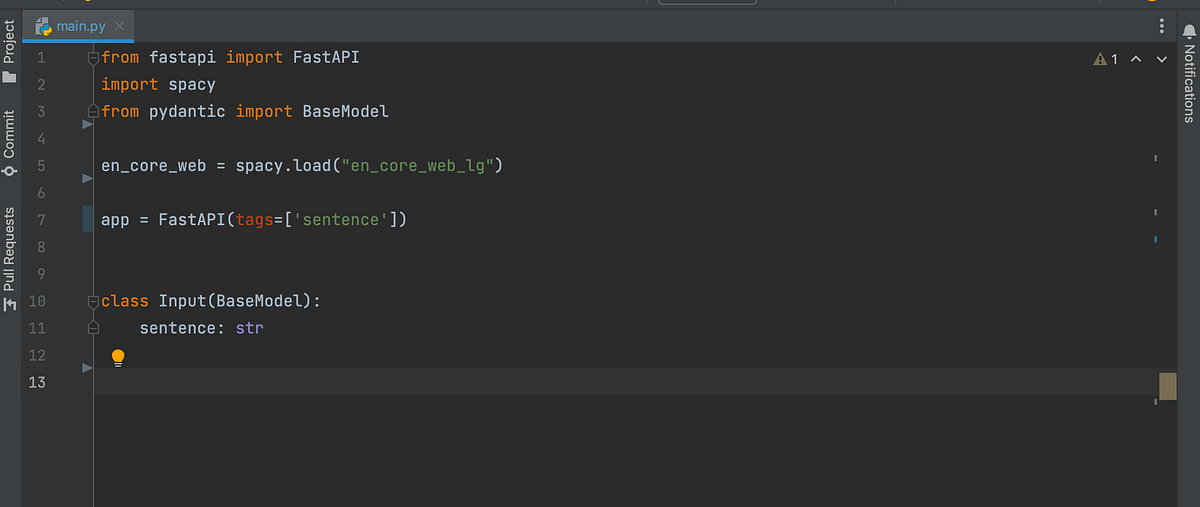 Build a NLP api using FastAPI and SpaCy | by nicholas landreville | Medium