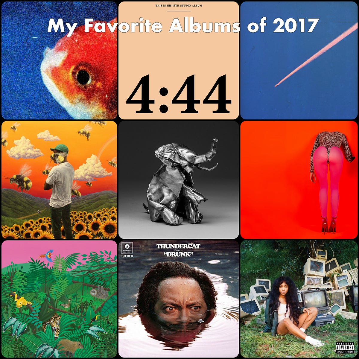 My 25 Favorite Albums from 2017. A look through the sounds and vibes ...