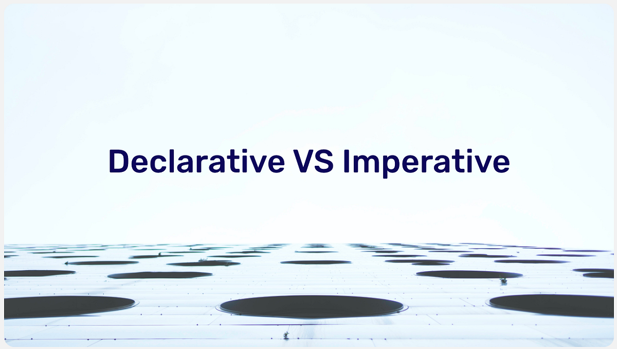 Why React Is Declarative What The Difference Is Between By Bitbug Sep 2022 Level Up Coding 4289