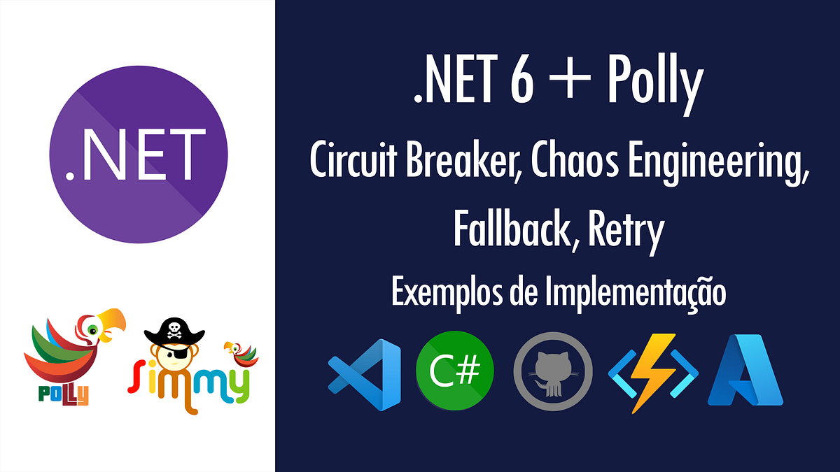 .NET 6 + Polly: exemplos com Retry, Circuit Breaker, Chaos Engineering… | by Renato Groffe | Medium