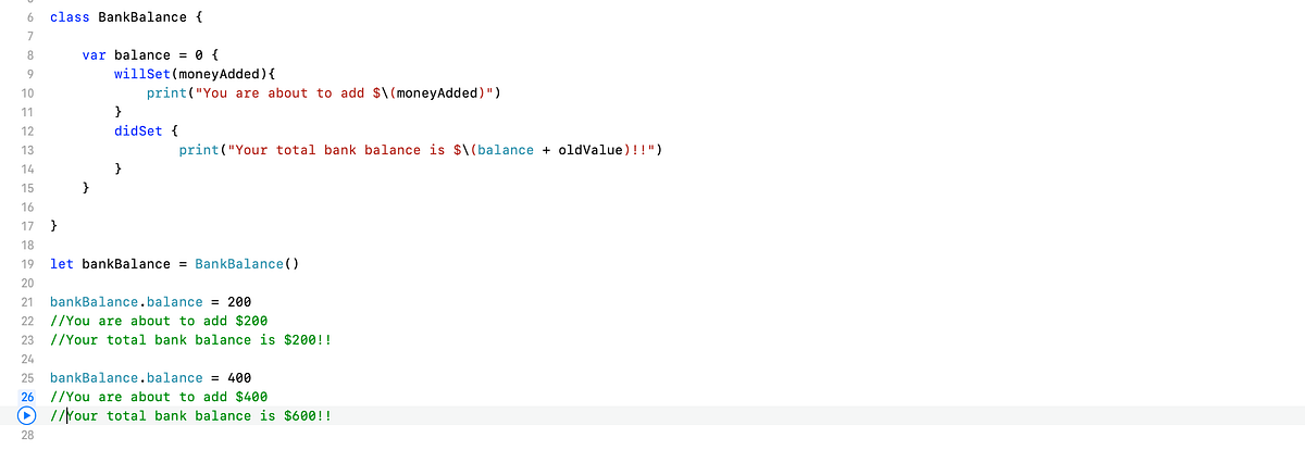Property Observers (willSet and didSet) in swift | by Shiva Ram Reddy | Swift Programming & iOS ...