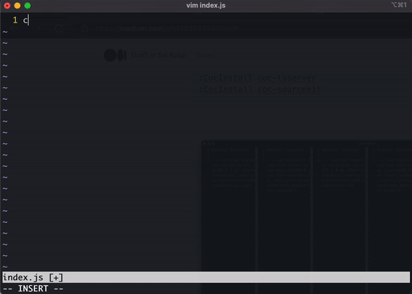 Configuring Vim as an alternative to VSCode | by Sai Balaji | Techiepedia | Medium