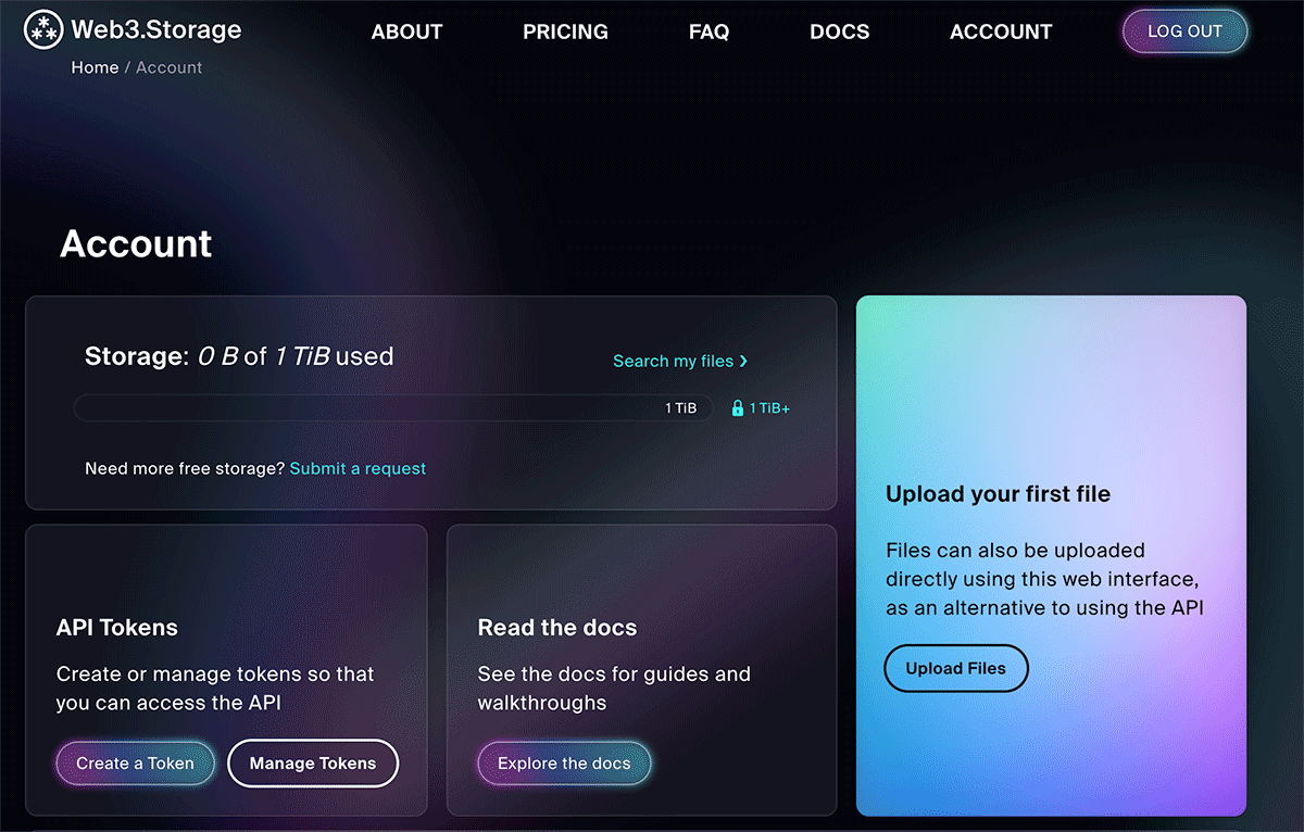 Uploading your blockchain profile to IPFS for free | by MetaZebre | Medium