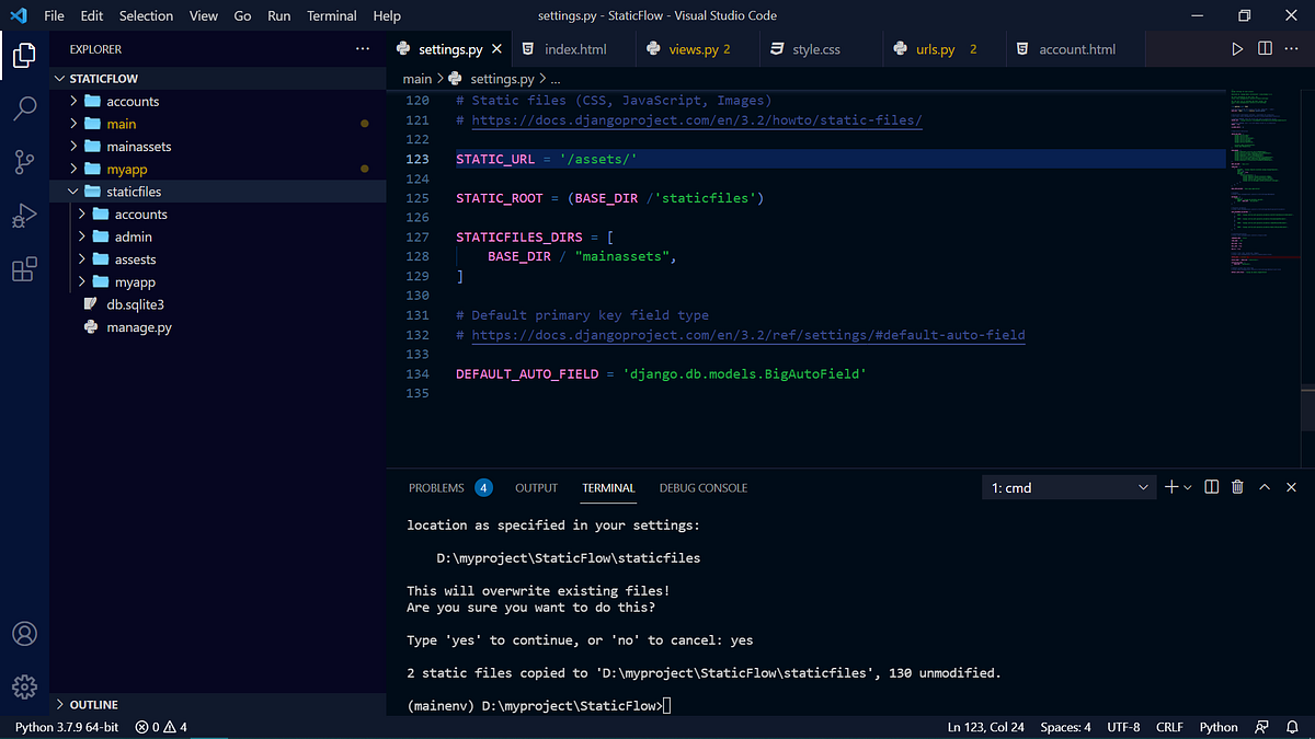 Are you confused with STATIC_URL, STATICFILES_DIRS, and STATIC_ROOT? | by Prabhat Mishra | Medium