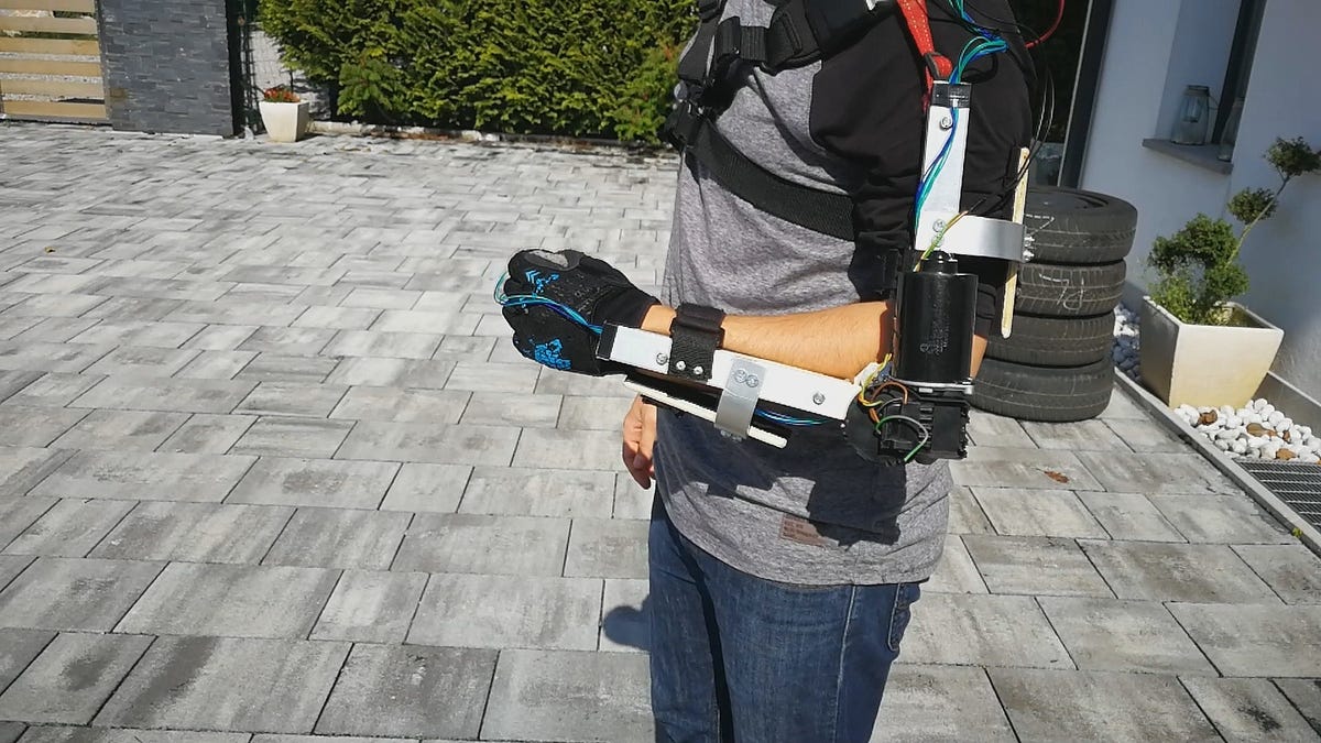 The ExoArm Assistive Exoskeleton Prototype | by Jeremy S. Cook | Medium