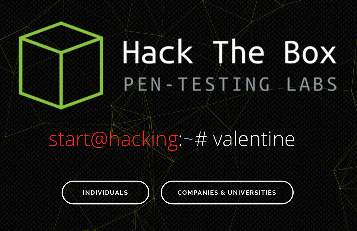 Valentine A Hackthebox Writeup So I Just Started With Hackthebox And By Aditya Anand