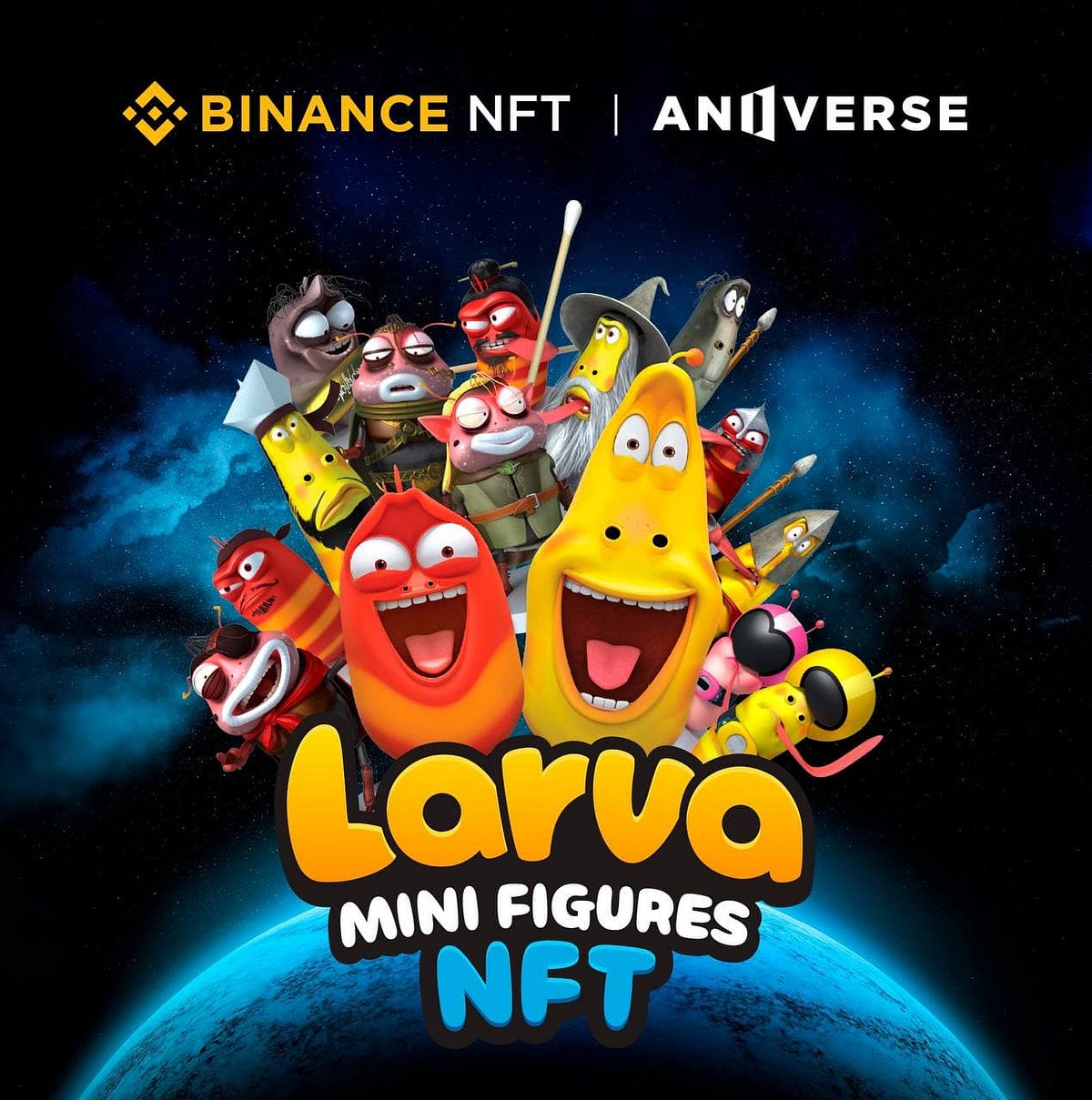 80 Billion View Larva (Aniverse) Lists on Binance NFT | by ANIVERSE | ANIVERSE | Medium