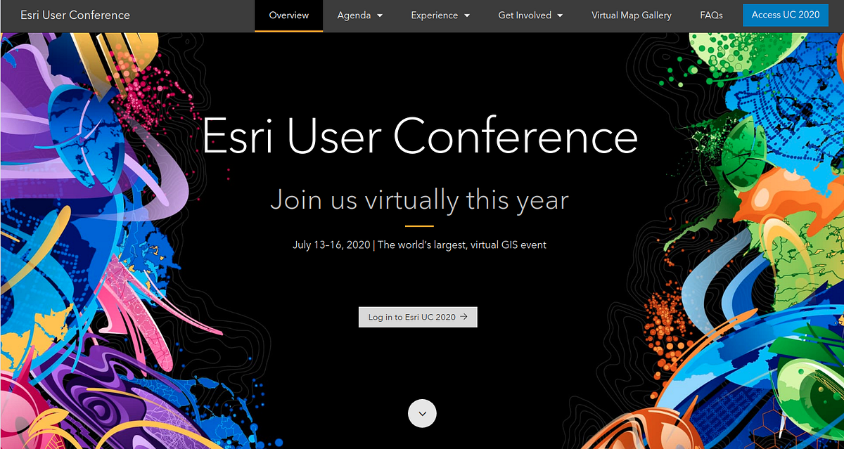 ESRI ArcGIS User Conference 2020, part 1 | by Christine | Medium