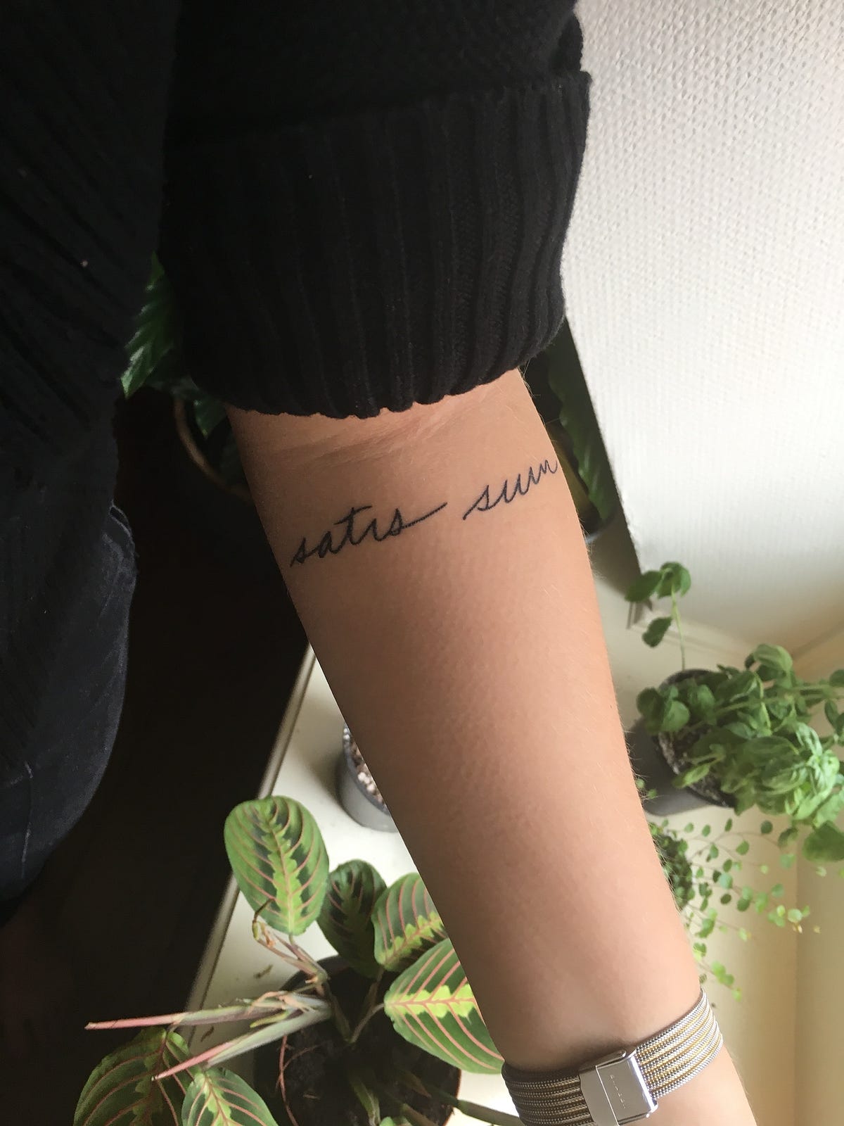 It is pure joy.. I recently got my first tattoo. It was… | by Ángela ...