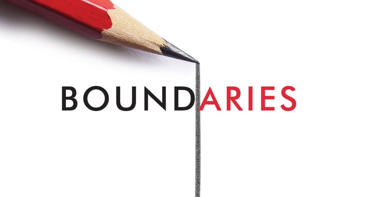 The Importance Of Personal Boudaries, Being Succinct And Not ...