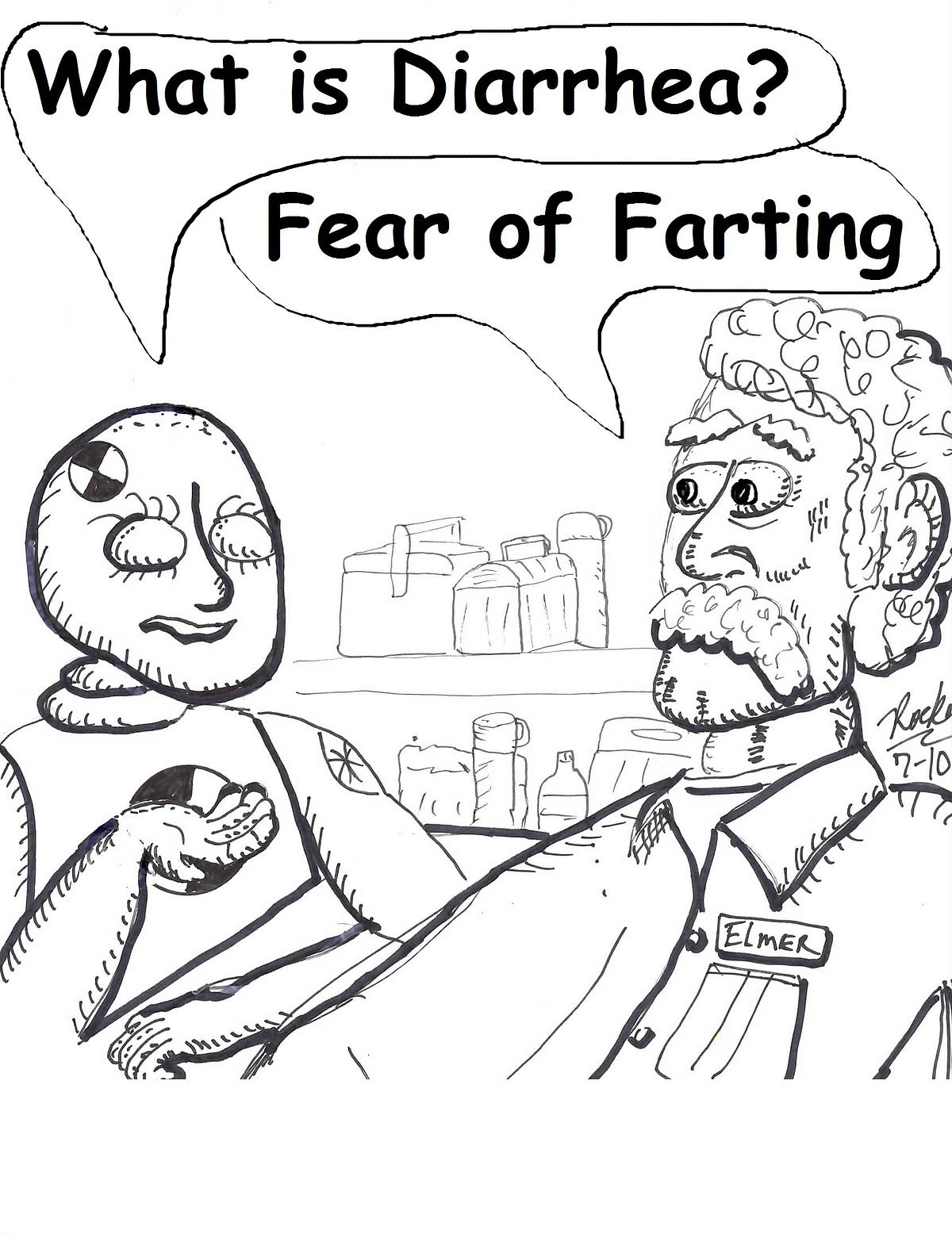 What did I eat last night?. Nothing like a good flatulence joke. | by ...