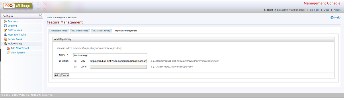 Implement password policies within WSO2 API Manager using feature ... Implement password policies within WSO2 API Manager using feature ...