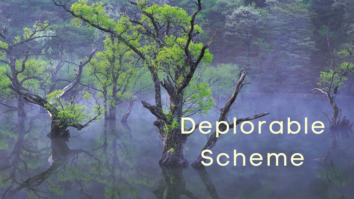 Deplorable Scheme - Inevitable Word - Medium