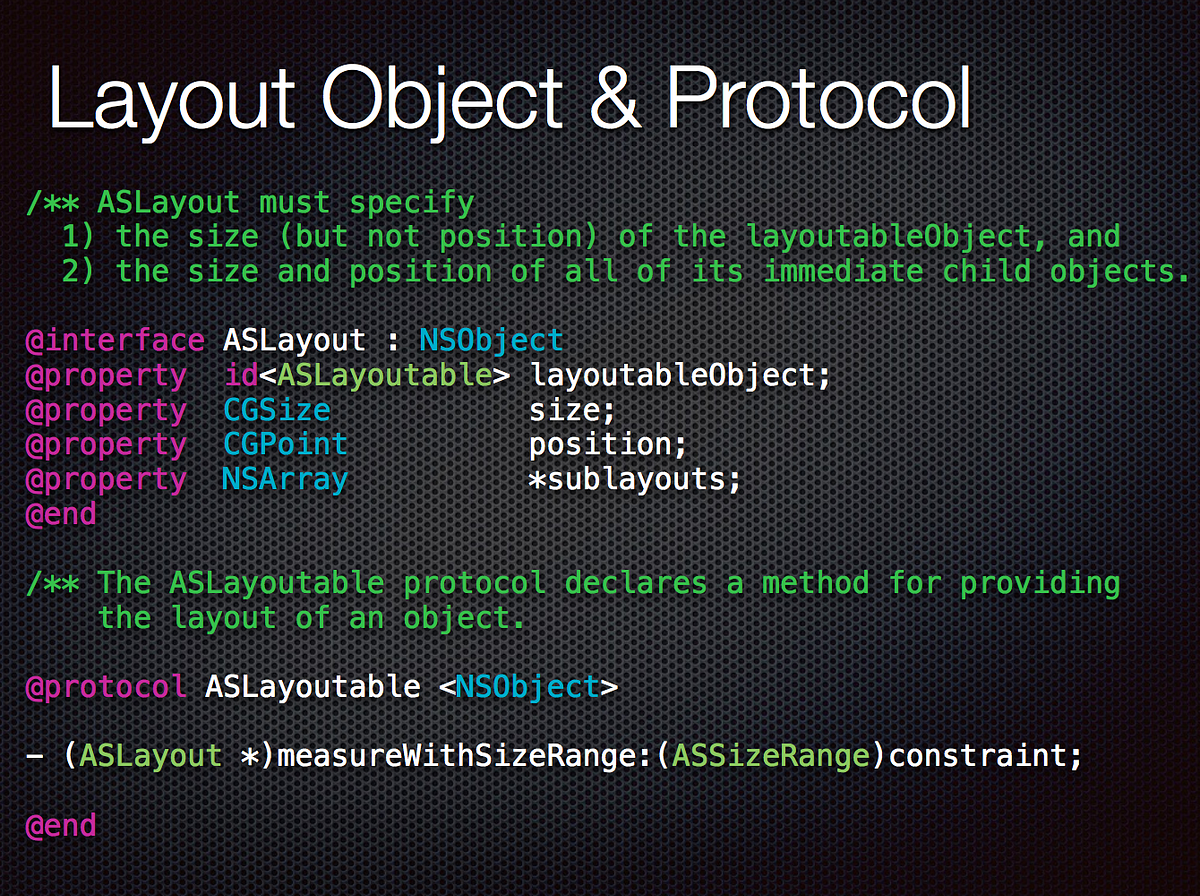 AsyncDisplayKit介绍（二）布局系统. 在上一篇介绍中我们曾经讨论过Autolayout的性能问题。然而在iOS中，除了… | by Jason Yu | Medium