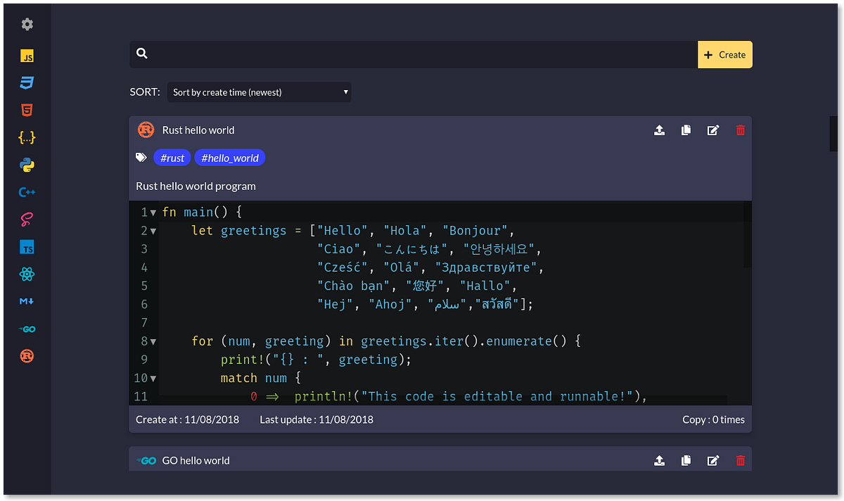 Snippet Store v0.2.6!. I’ve recently posted my new app Snippet… | by ...