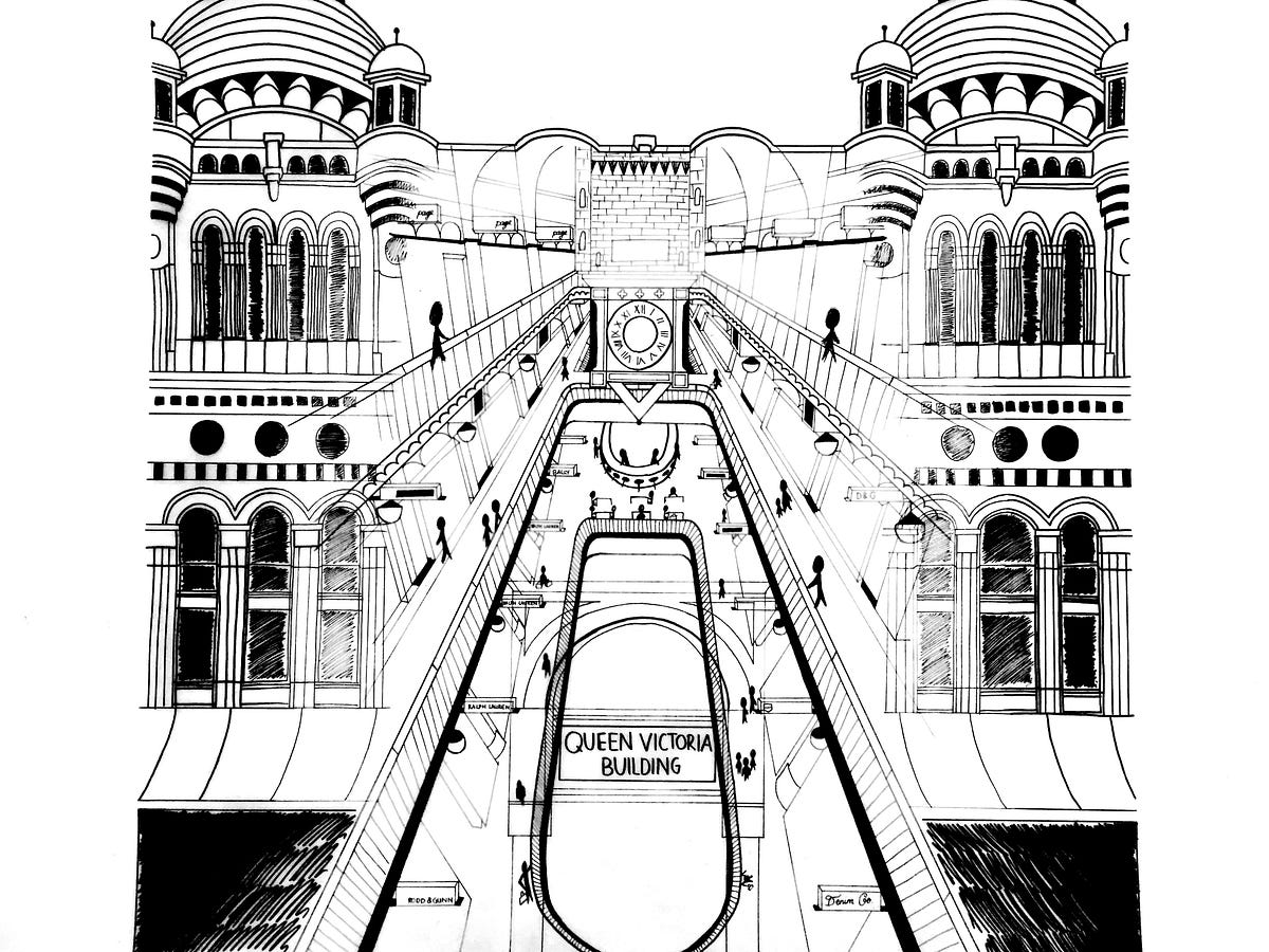 2A: DRAWING NOTATION. The Queen Victoria Building (QVB) was… | by SETIO ...
