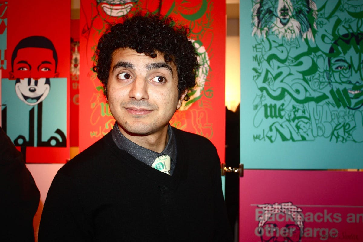 Ganzeer in America:. The Egyptian graffiti artist Ganzeer is… | by ...