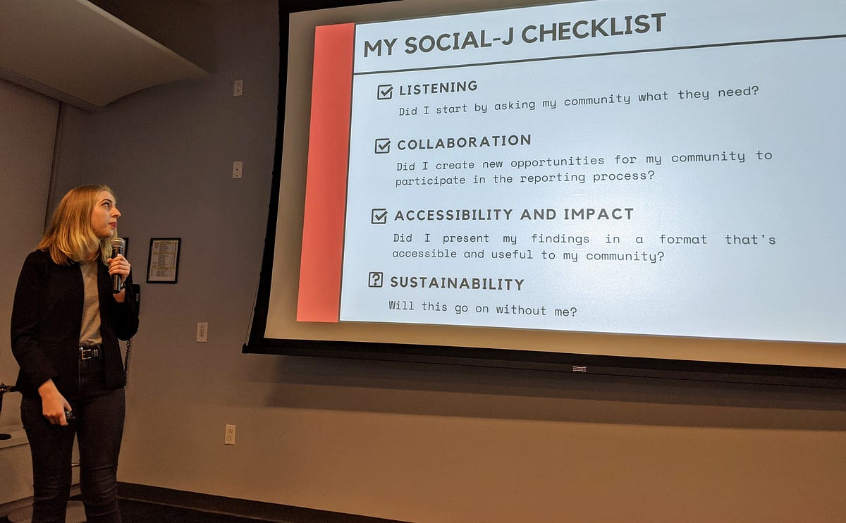 Social Journalism Comes to Life. The other night was the most ...