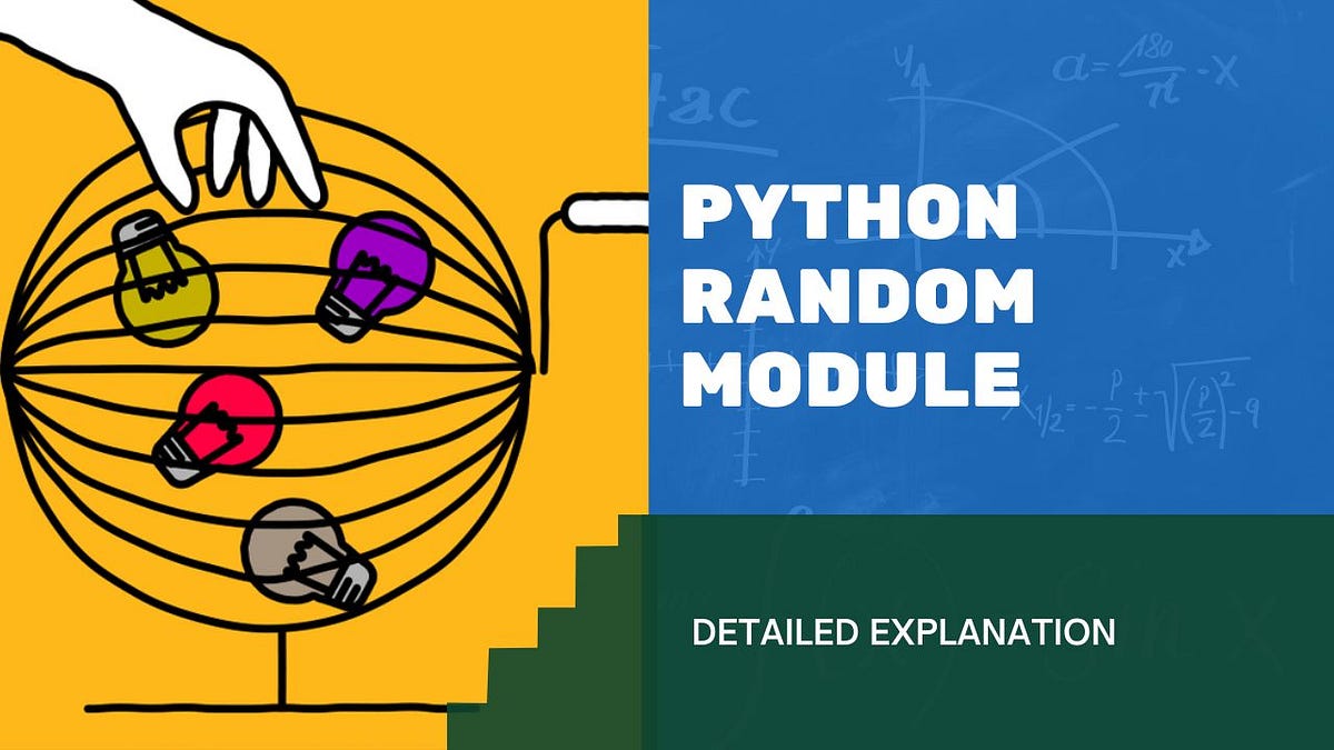 How To Use The Python Random Module Detailed Explanation By 7852