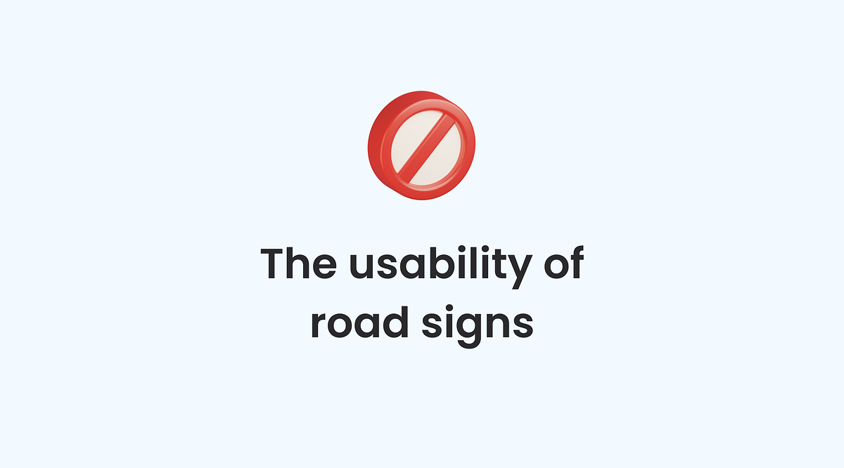 The history of road signs goes back to the early 1800s and the first ...