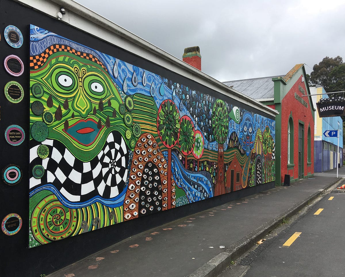 Hundertwasser-inspired Street Art - Six Word Photo Story Challenge - Medium