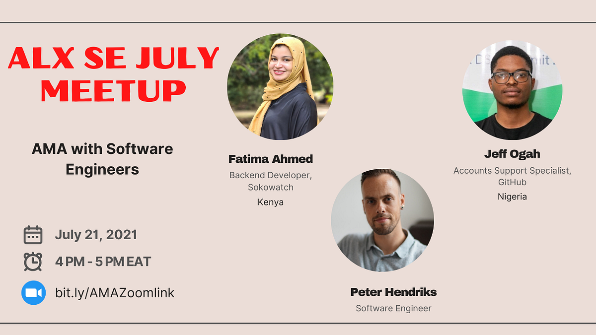 ALX July Meetup: Ask Me Anything Session with Software Engineers | by ...
