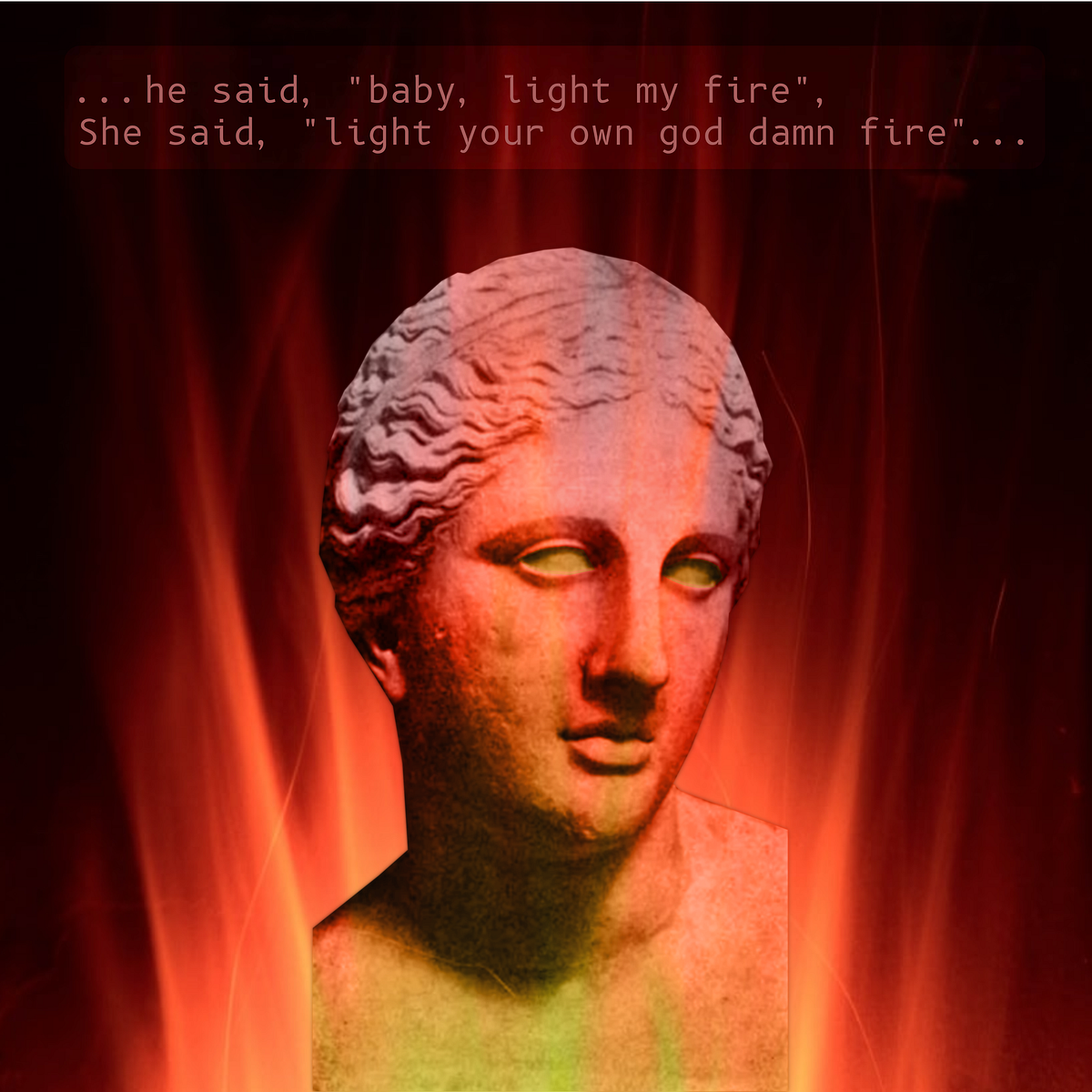 Venus on Fire. Venus is the goddess of love She is… | by Anna Venezia ...