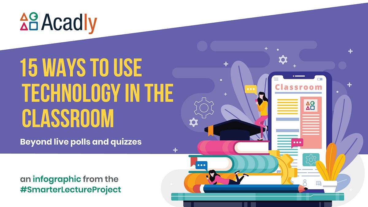 15 Ways to Use Technology in the Classroom | Infographic by Acadly | by ...