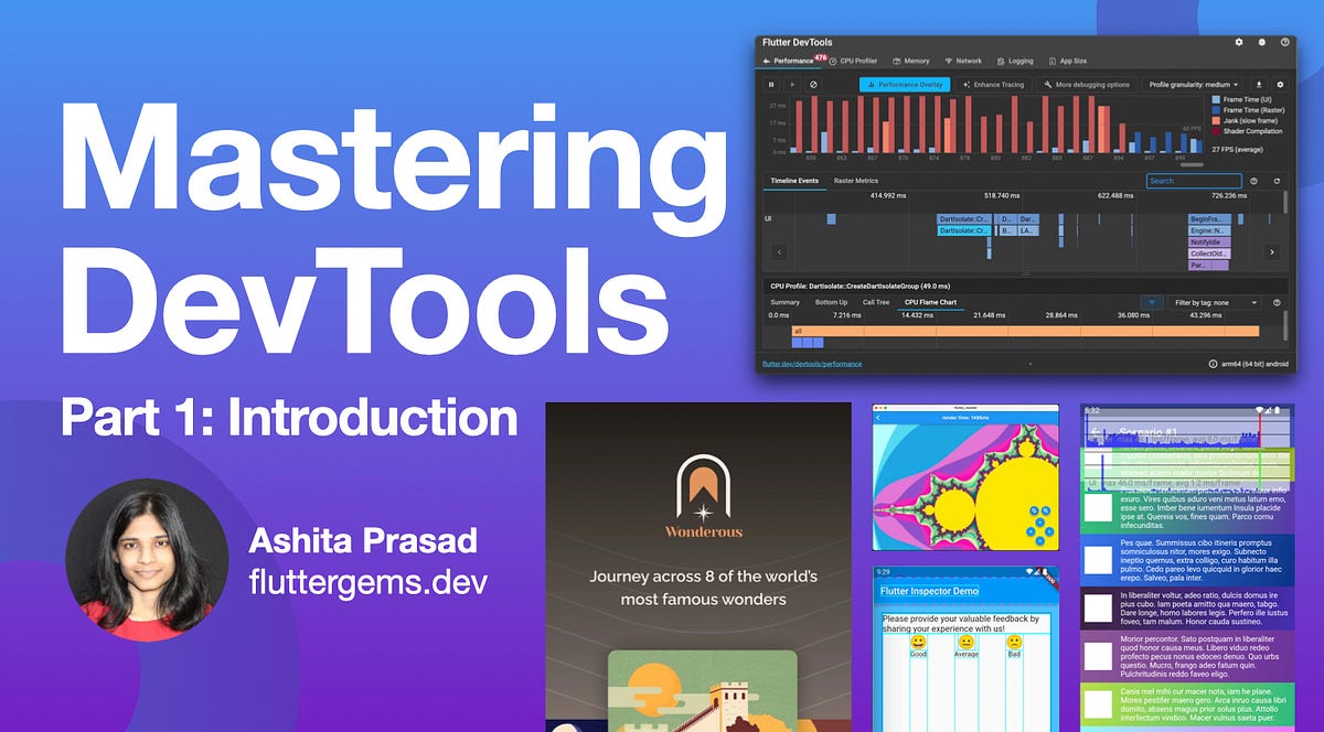 Mastering Dart & Flutter DevTools — Part 1: Introduction & Installation | by Flutter Gems | Dec ...
