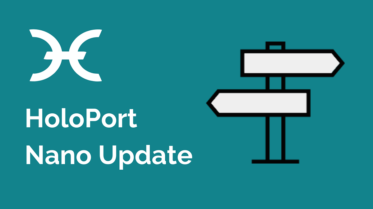 HoloPort Nano Update. Options for Nano Backers | by HOLO | HOLO | Medium