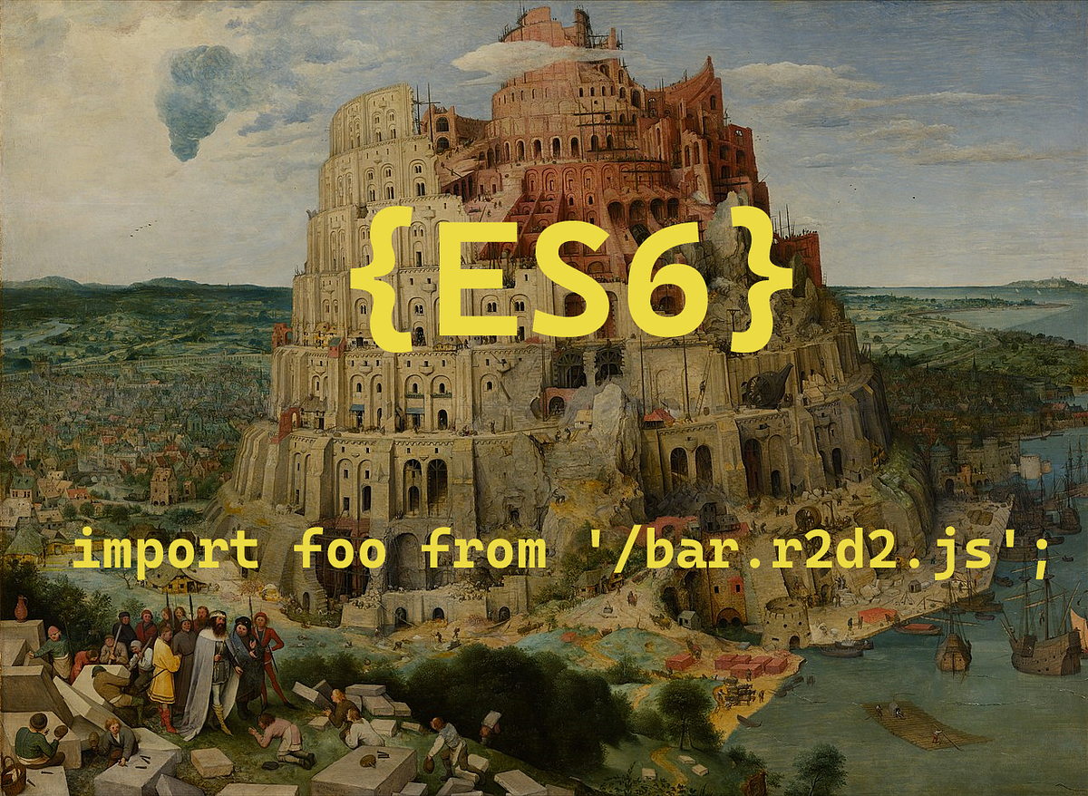 Using Native, Unbundled ES6 Modules With a Simple Build Pipeline | by ...