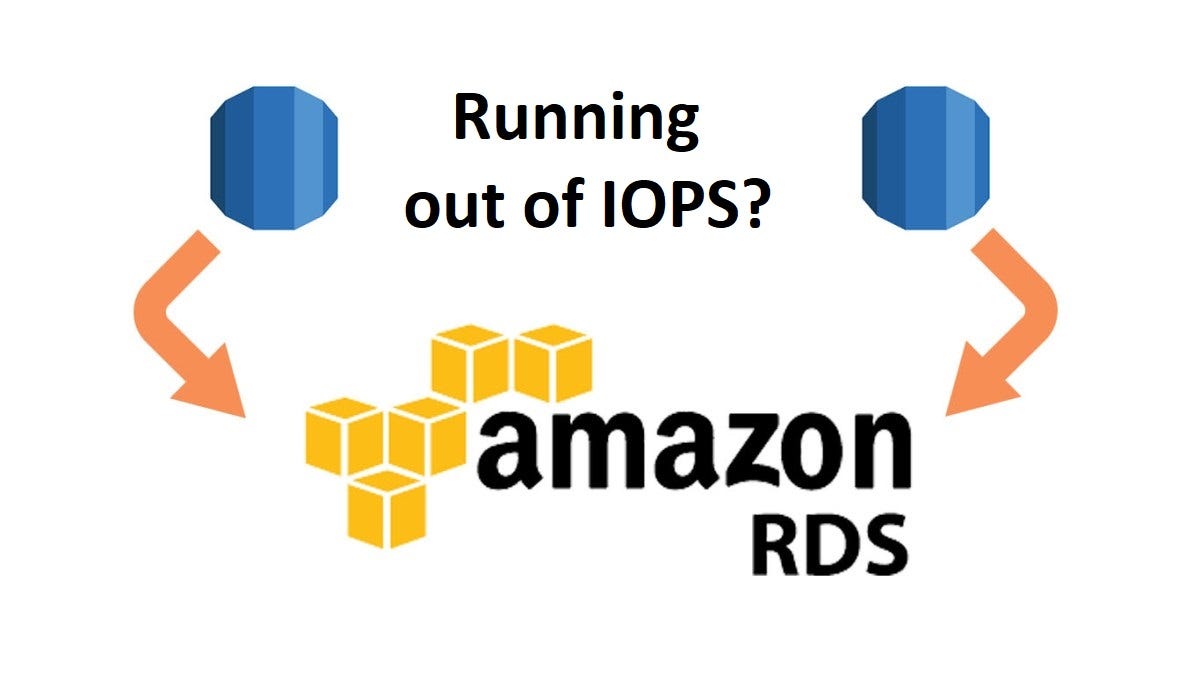 Running out of IOPS in AWS RDS?. Let’s handle one of the hardest… | by Thilina Viraj | FAUN ...