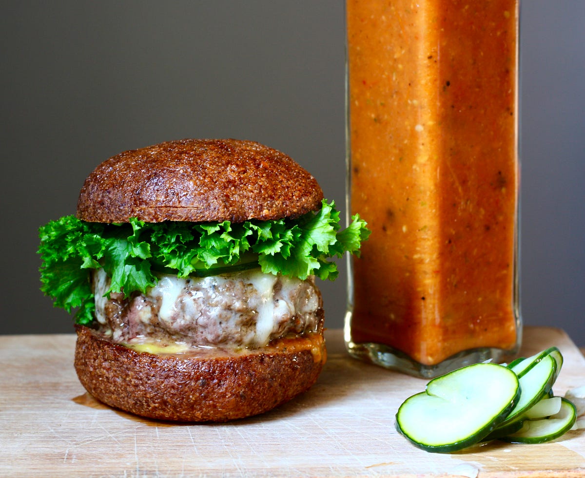 Ultimate Low-Carb Burger. Only 4.6g net carb, there’s no need to… | by ...