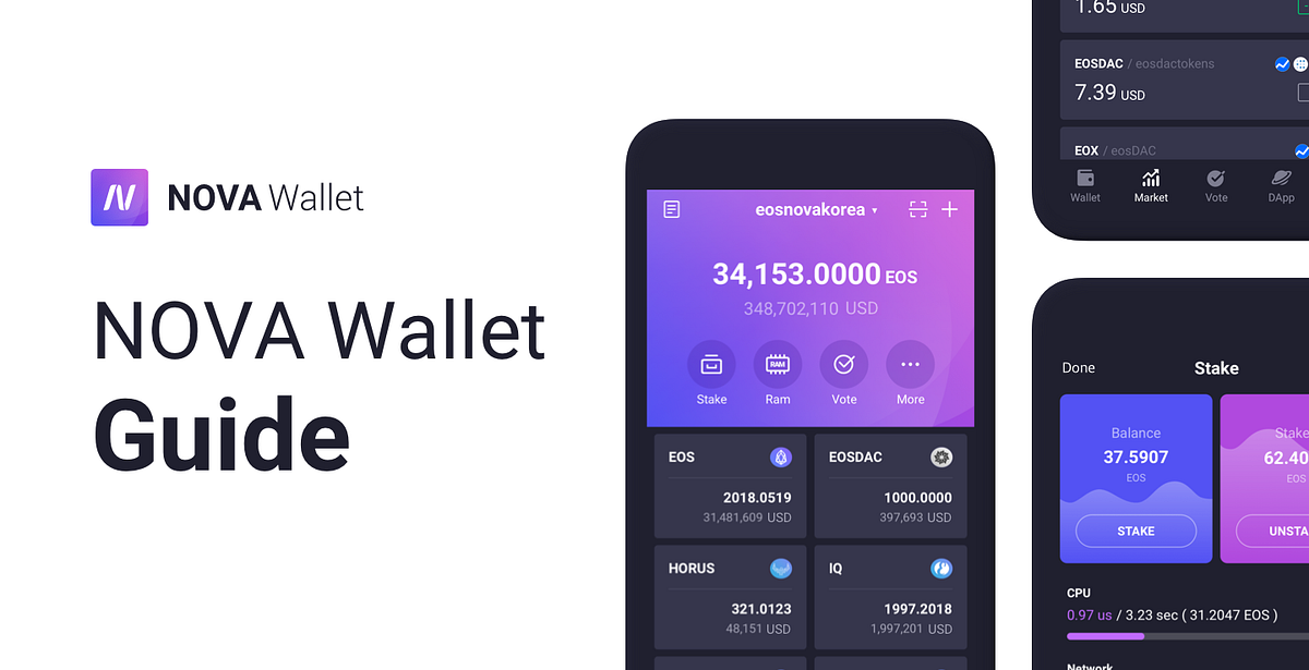 NOVA Wallet Guide. NOVA Wallet Guide and Explanation of… | by NOVA ...