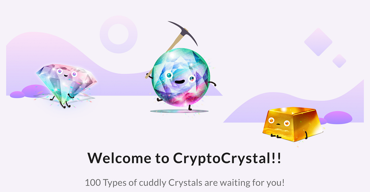Let’s start CryptoCrystal!!. Everyone! Thank you for being patient ...