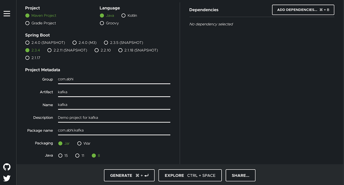 Kafka in Springboot :). Step:1 | by Abhishek Kumar | Medium
