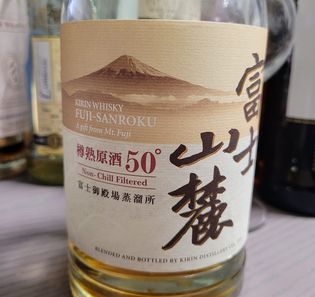 Japanese Whisky Review: Kirin Fuji-Sanroku 50° “A gift from Mt. Fuji ...