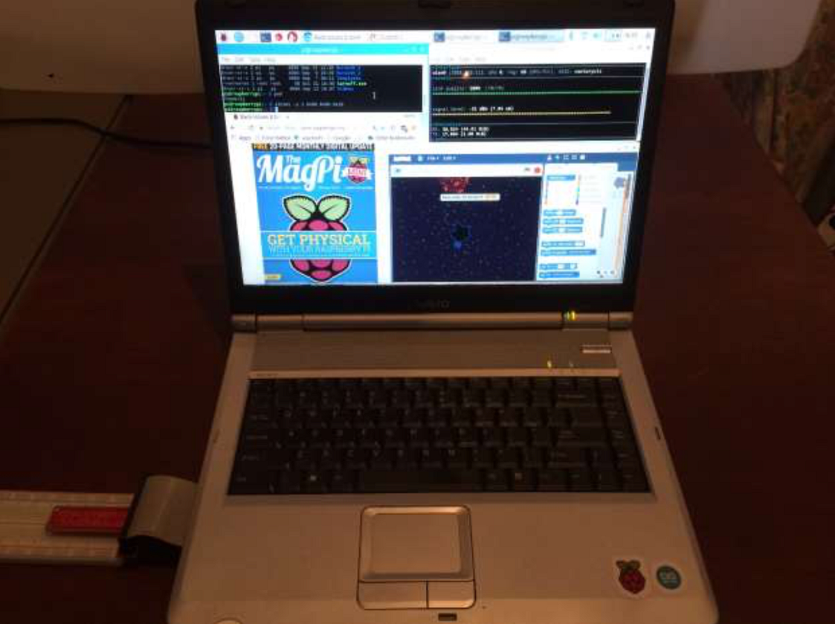 Reviving an Old Sony Vaio with a Raspberry Pi and a Teensy | by Cameron ...